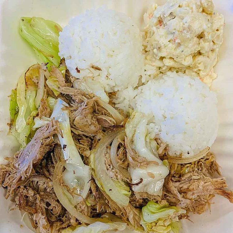 Traditional Hawaiian food favorites